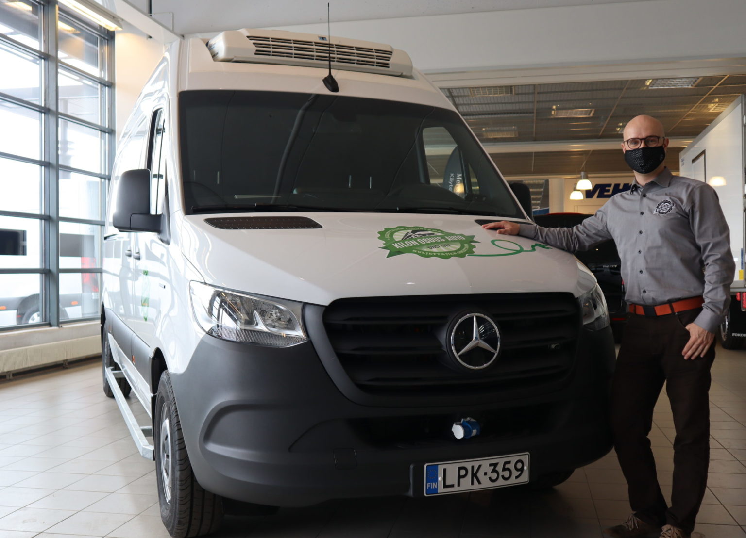 Sähköistä kylmäkuljetustehoa -Kilon Osuus-Autolle kaksi eSprinteriä ...