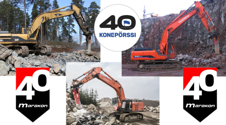 Marakon ja Rammer - Yhdessä jo 40 vuotta - Konepörssi.com