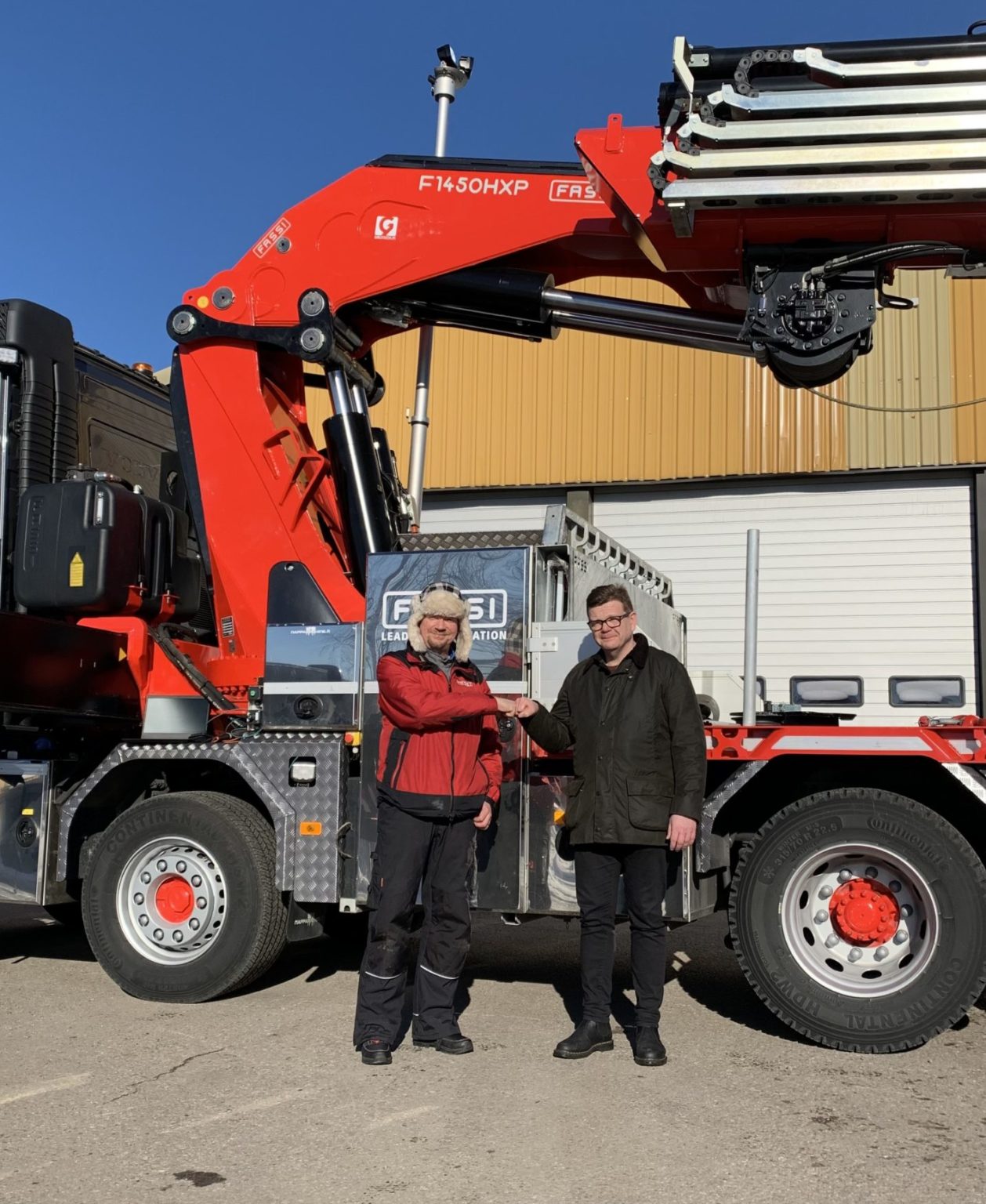 OT-Kiito Oy:lle Fassi F1450 HXP -nosturi - Konepörssi.com