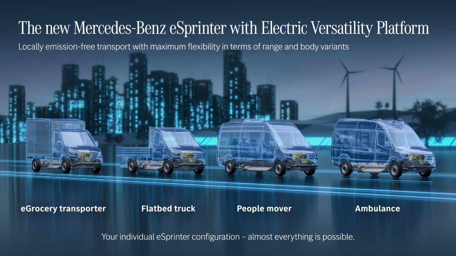 Mercedes-Benz ottaa käyttöön uuden VAN.EA-perusrakenteen - Konepörssi.com
