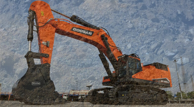 Ensimmäinen 100-tonninen Doosan Eurooppaan - Konepörssi.com