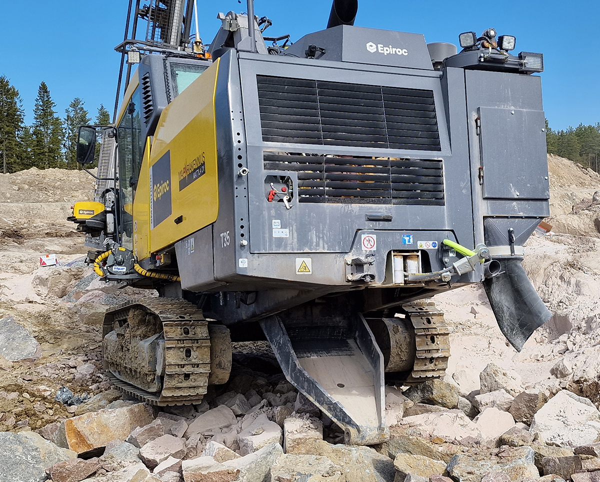 SmartROC T 35 MKII - Mattila luottaa Epirociin - Konepörssi.com