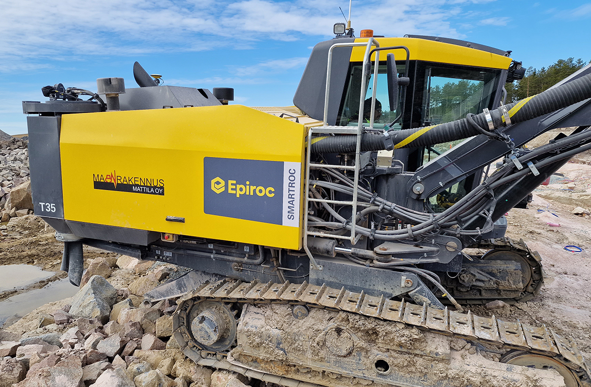 SmartROC T 35 MKII - Mattila luottaa Epirociin - Konepörssi.com