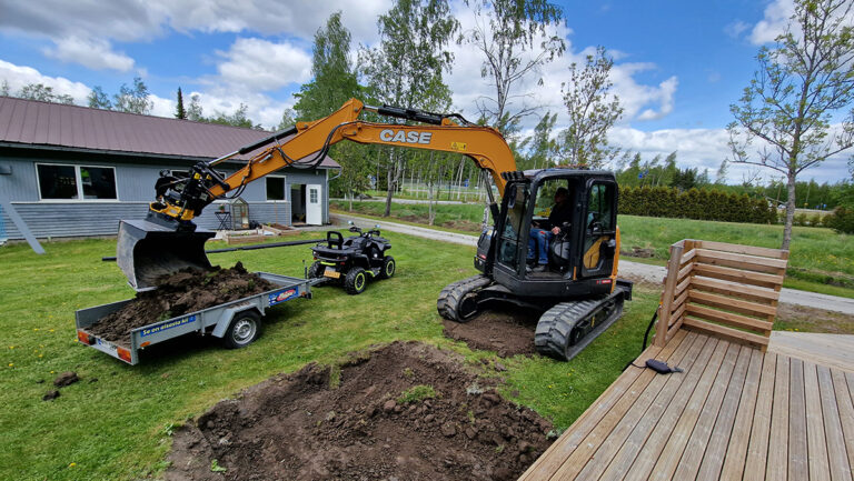 Koeajossa Case CX85D SR - Konepörssi.com