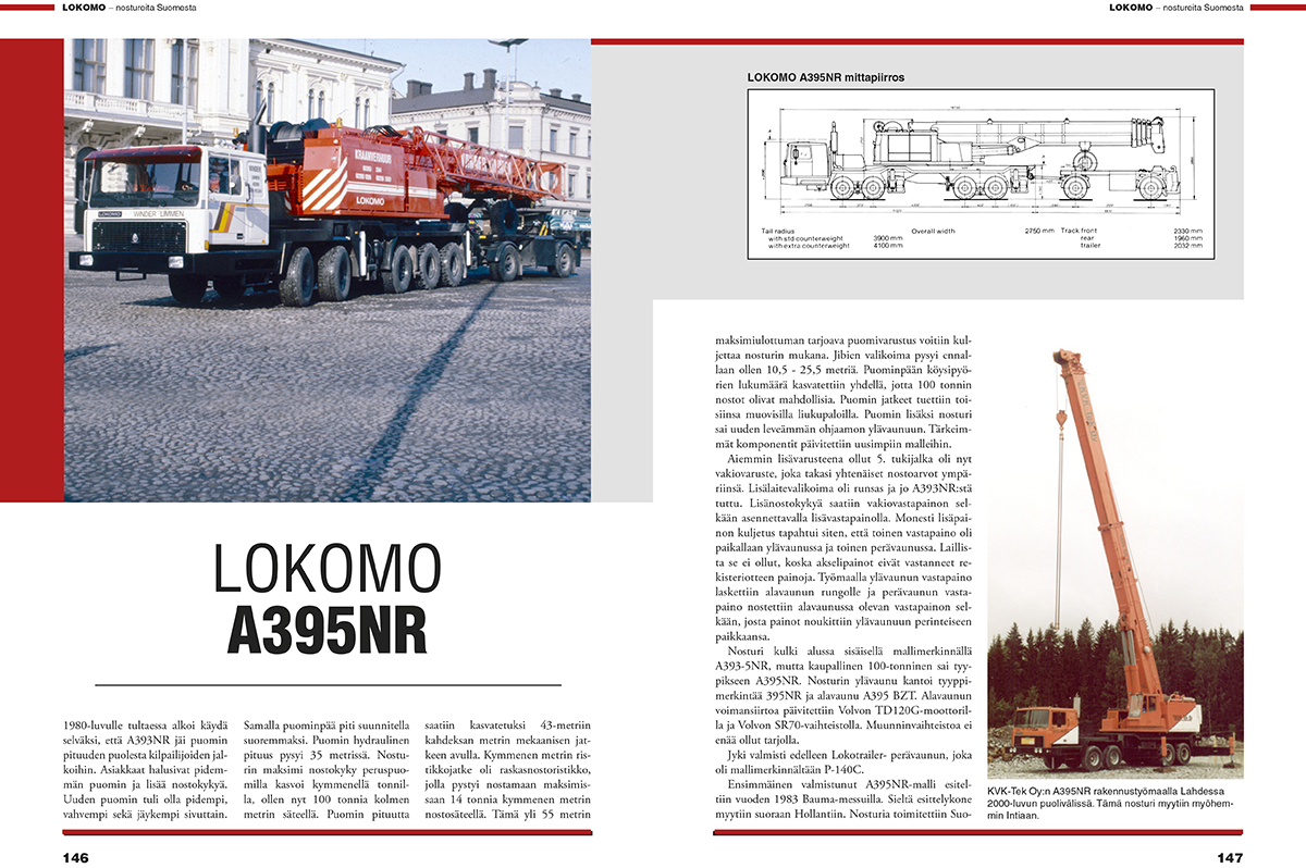 Lokomo-nostureiden tarina kansien väliin - Konepörssi.com
